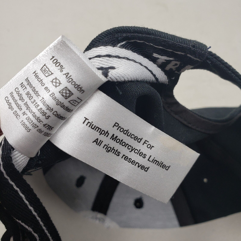 Vintage Triumph Motorcycles Ace Cafe Baseball Hat Cap… - Gem